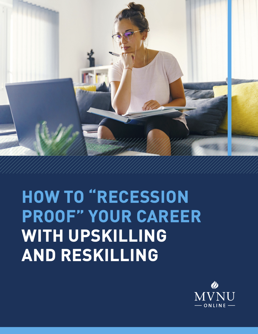 How to "Recession Proof" Your Career with Upskilling and Reskilling E-Book